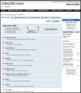 Vendor Profile – InfoUSA | Marketing Portal